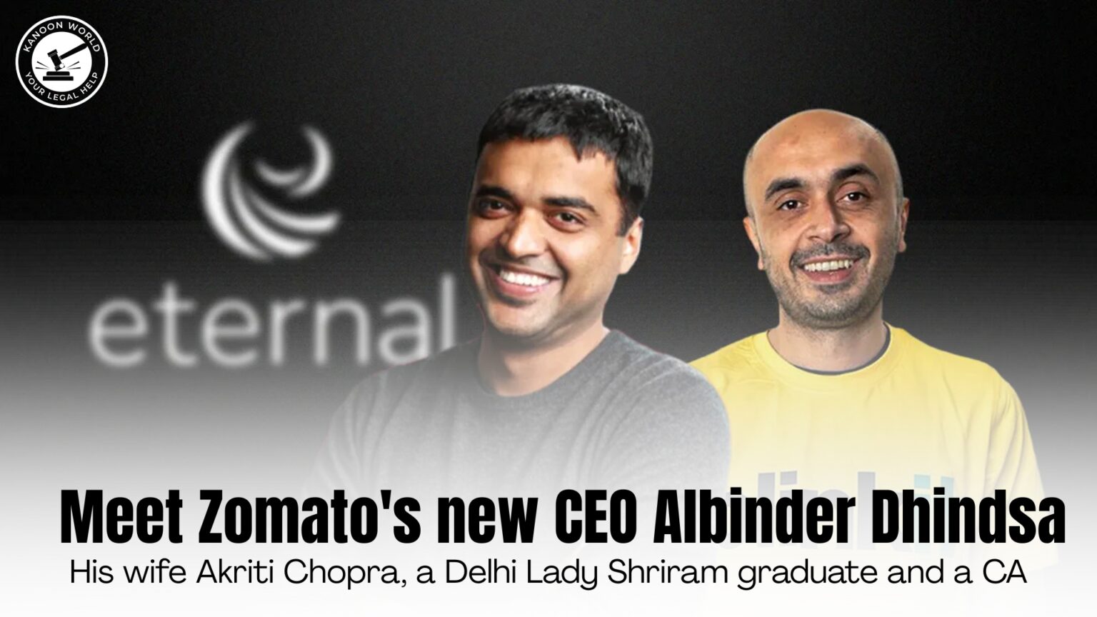 Meet Zomato’s new CEO Albinder Dhindsa’s wife Akriti Chopra, a Delhi ...
